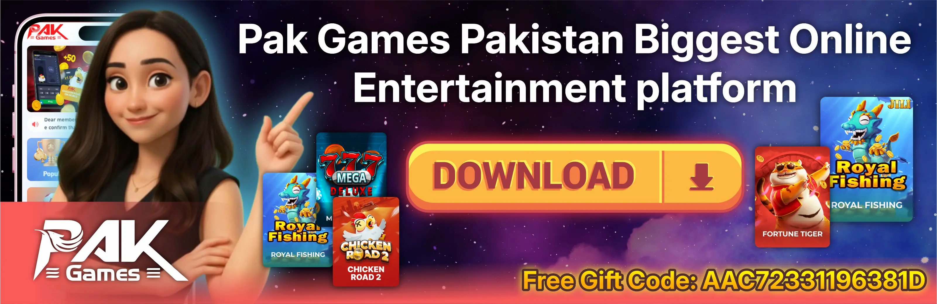 Pak Games Login